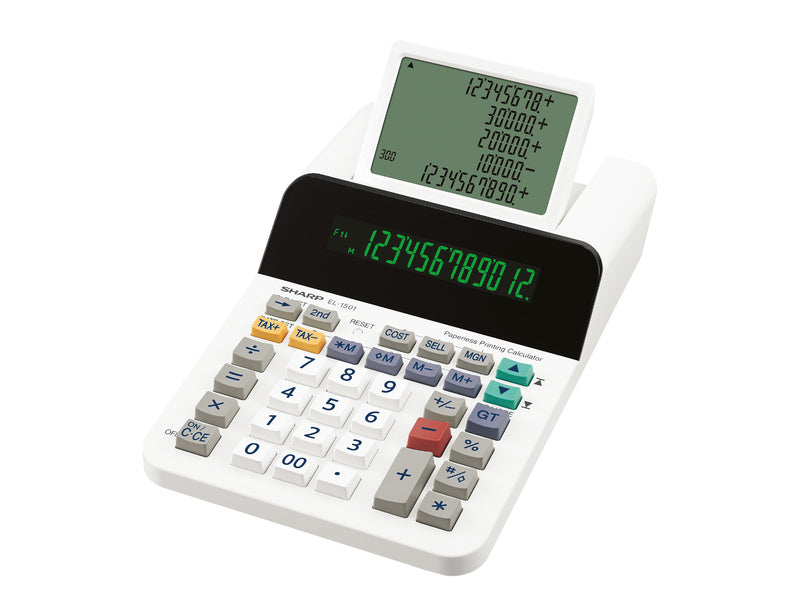 Citizen sh-el1501 calculator sharp el1501 wit desk 12 digit ...