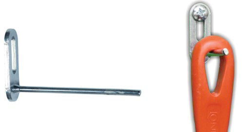 Connex enkele haak recht 46x80x4mm – Fietsaccessoires.nl