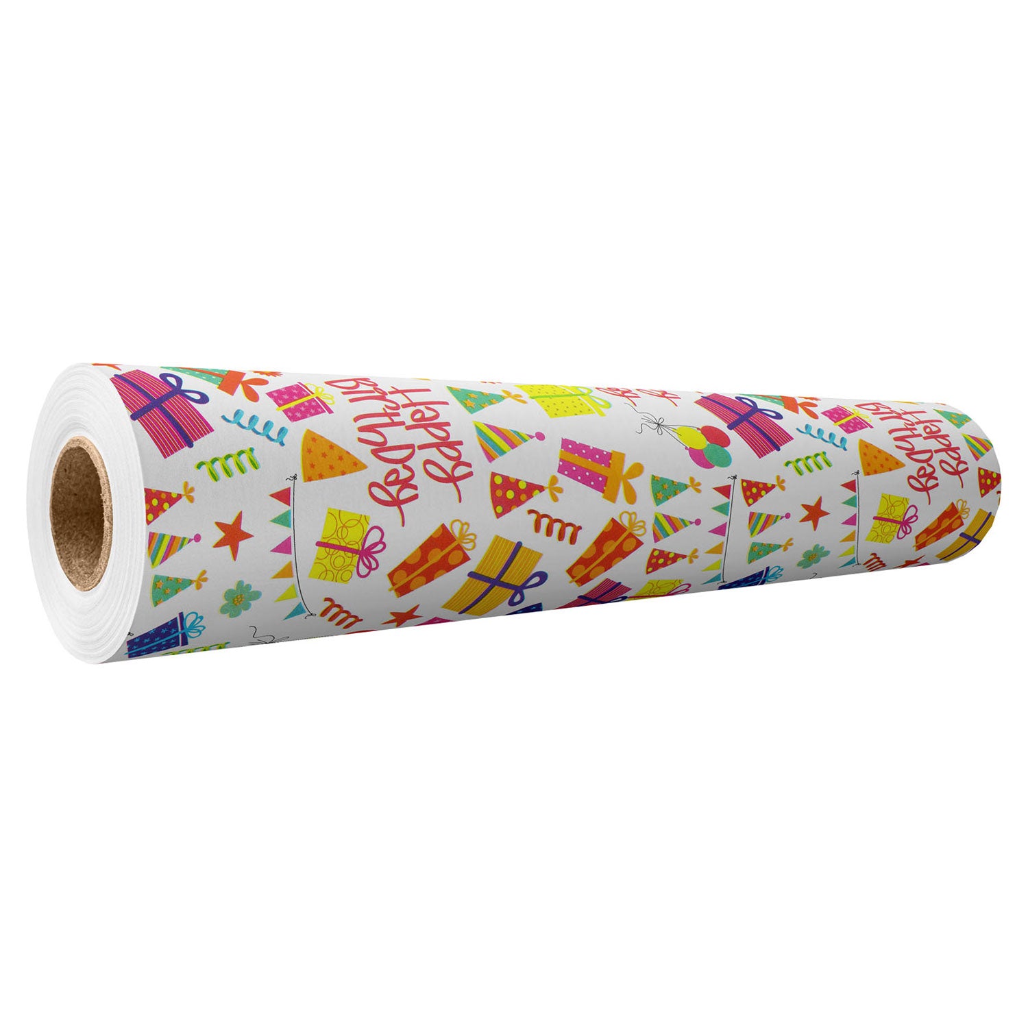 Toonbankrol Happy Birthday, 200 mtr. – Fietsaccessoires.nl