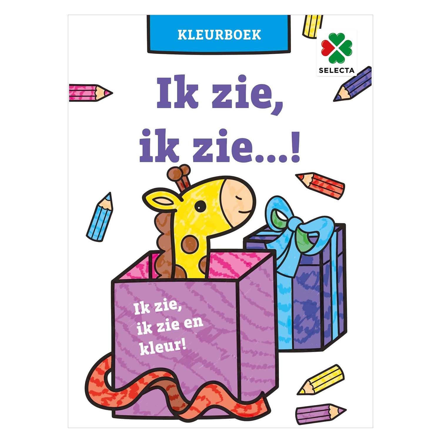 Selecta ik zie, ik zie! kleurboek – fietsaccessoires.nl