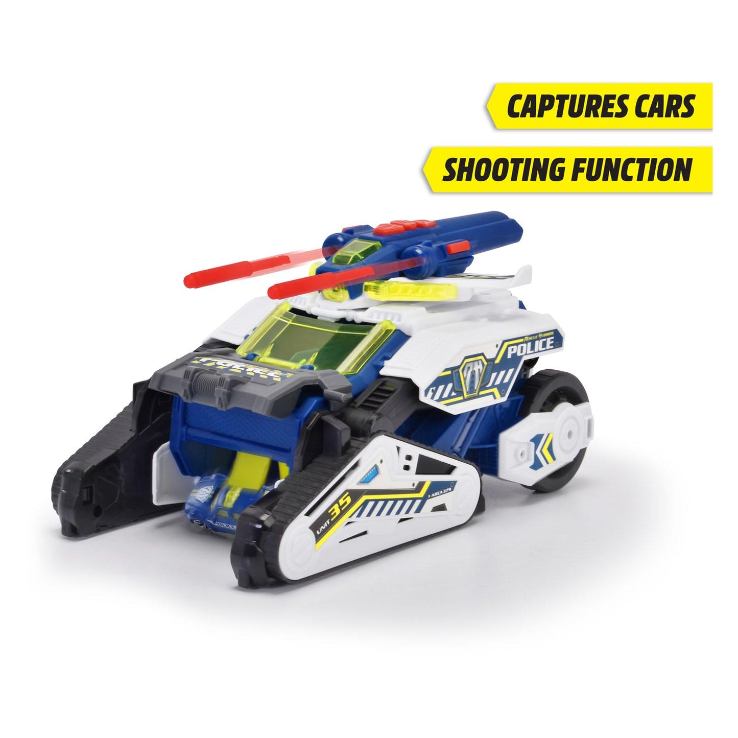 Dickie Politie Bot Tank – fietsaccessoires.nl