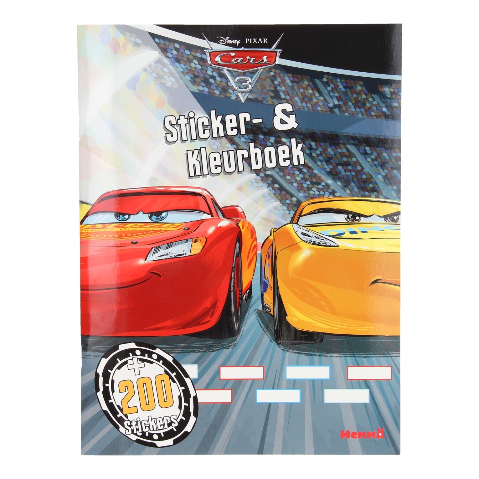 Cars 3 Sticker- en Kleurboek – fietsaccessoires.nl