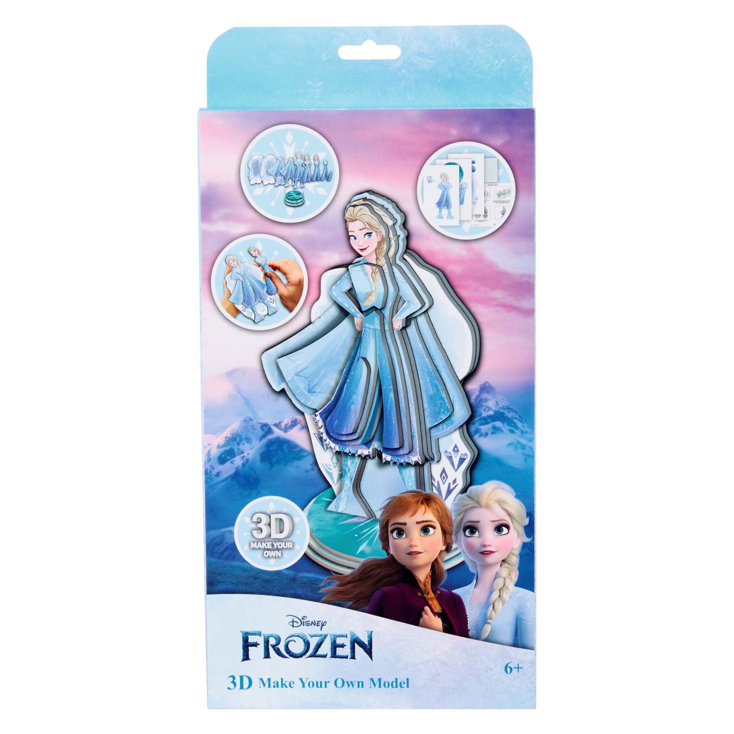Disney frozen maak je eigen 3d figuur elsa – fietsaccessoires.nl