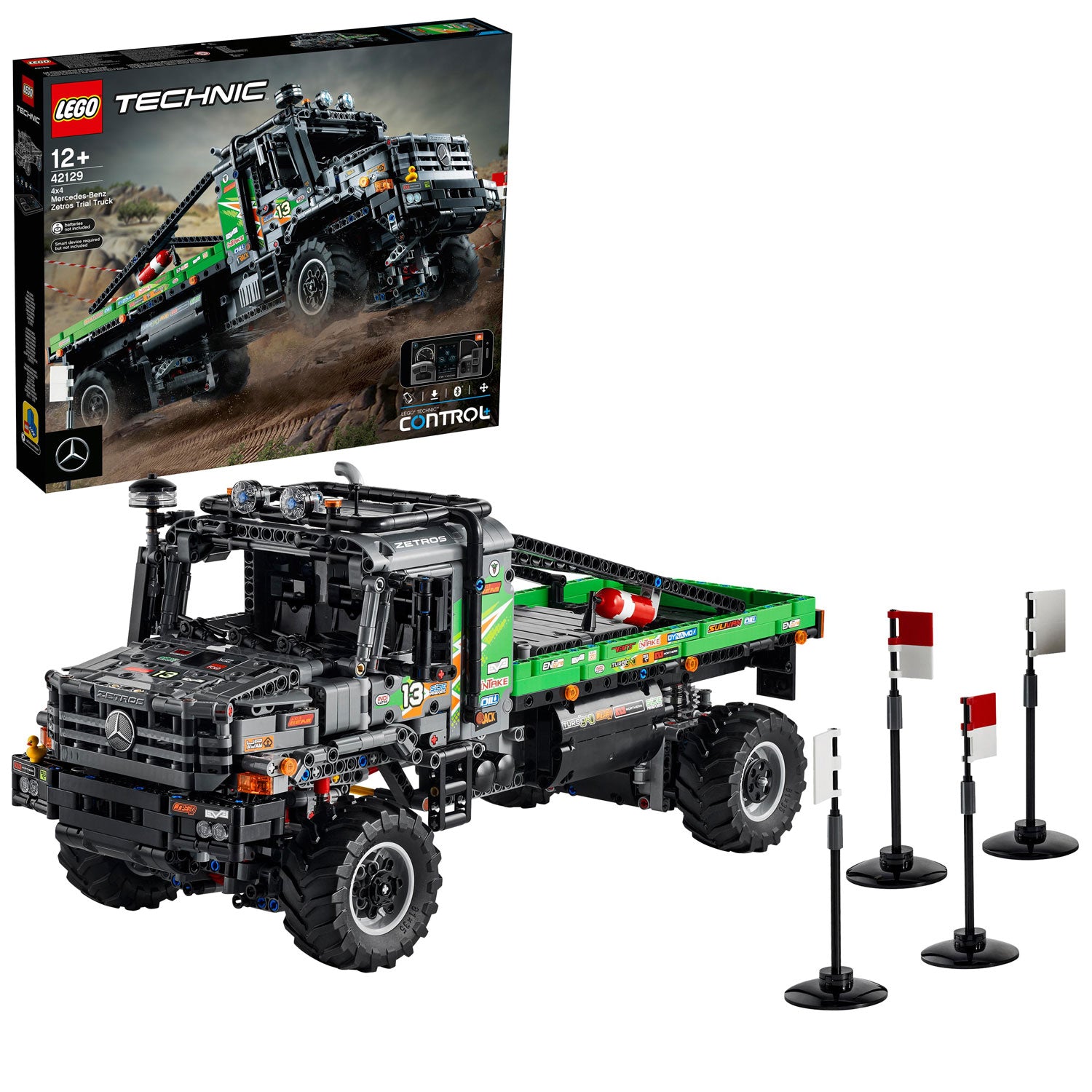 Lego LEGO Technic 42129 4x4 Mercedes-Benz Zetros Trial Truck ...