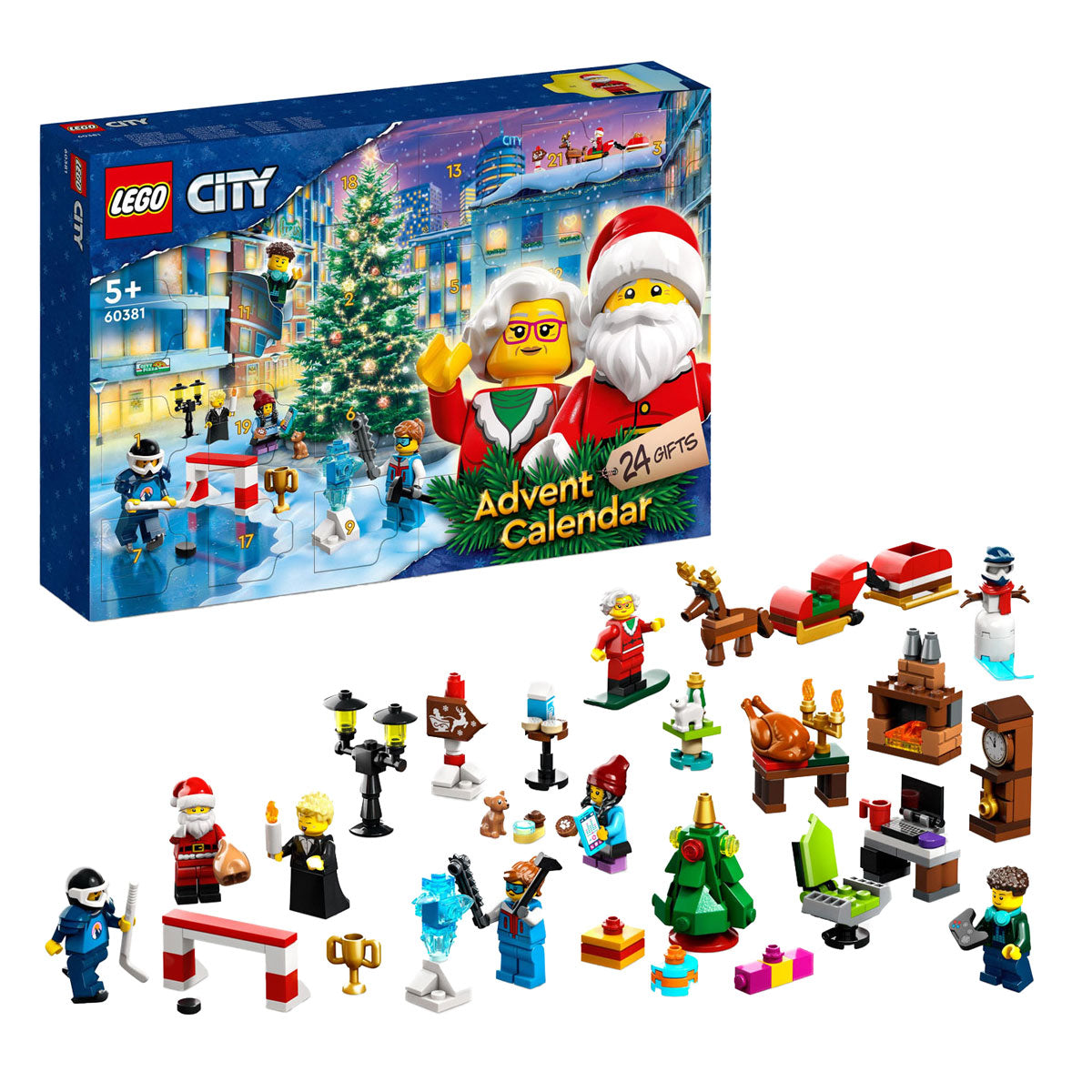 Lego LEGO City 60381 Advent Kalender 2023 – Fietsaccessoires.nl