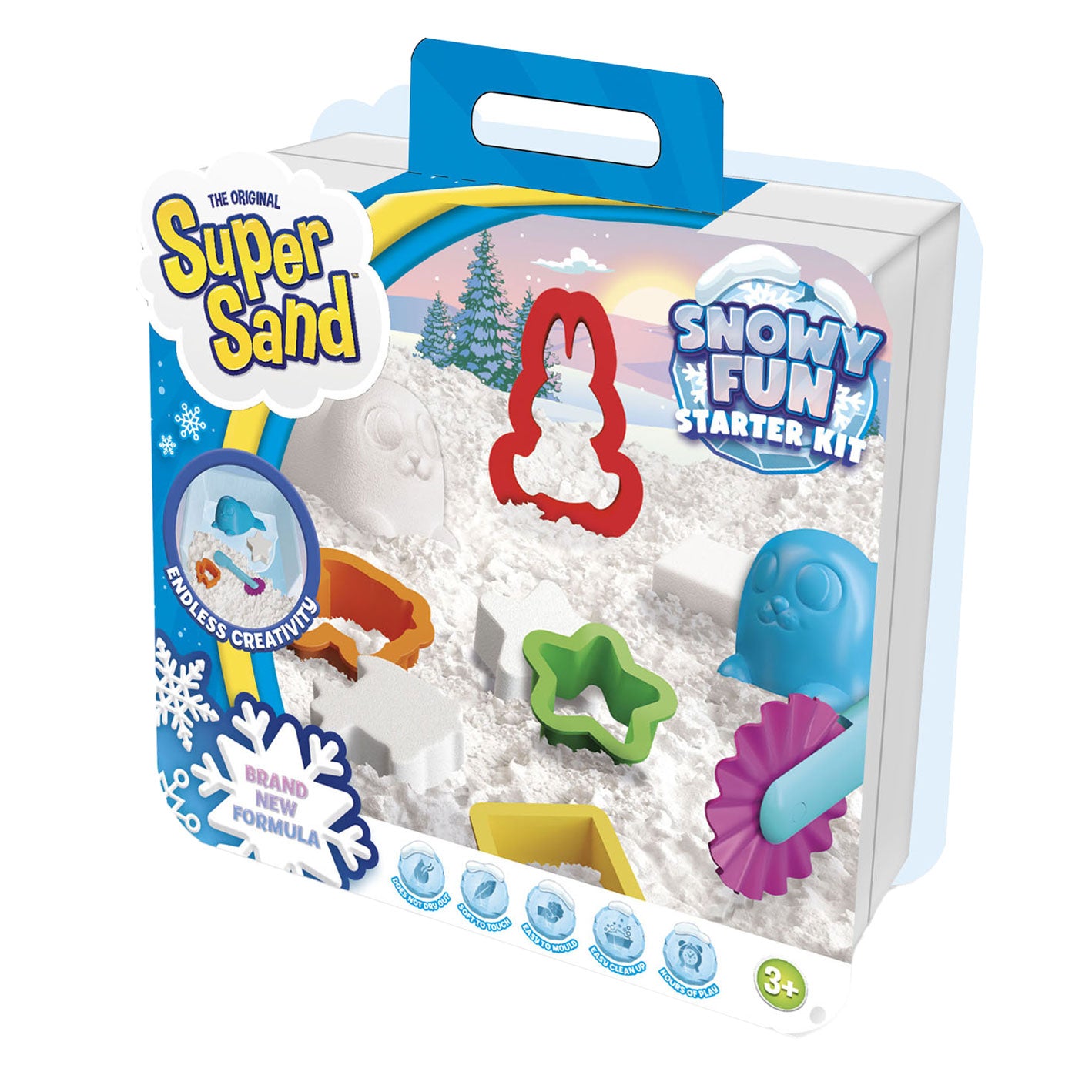 Super Sand Snowy Fun - Starter Speelset – fietsaccessoires.nl