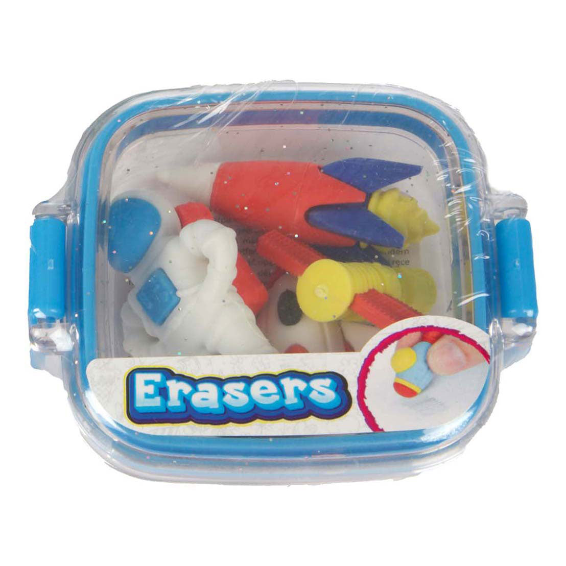 Toi-toys gummen mini set in glitterdoosje - ruimtevaart ...
