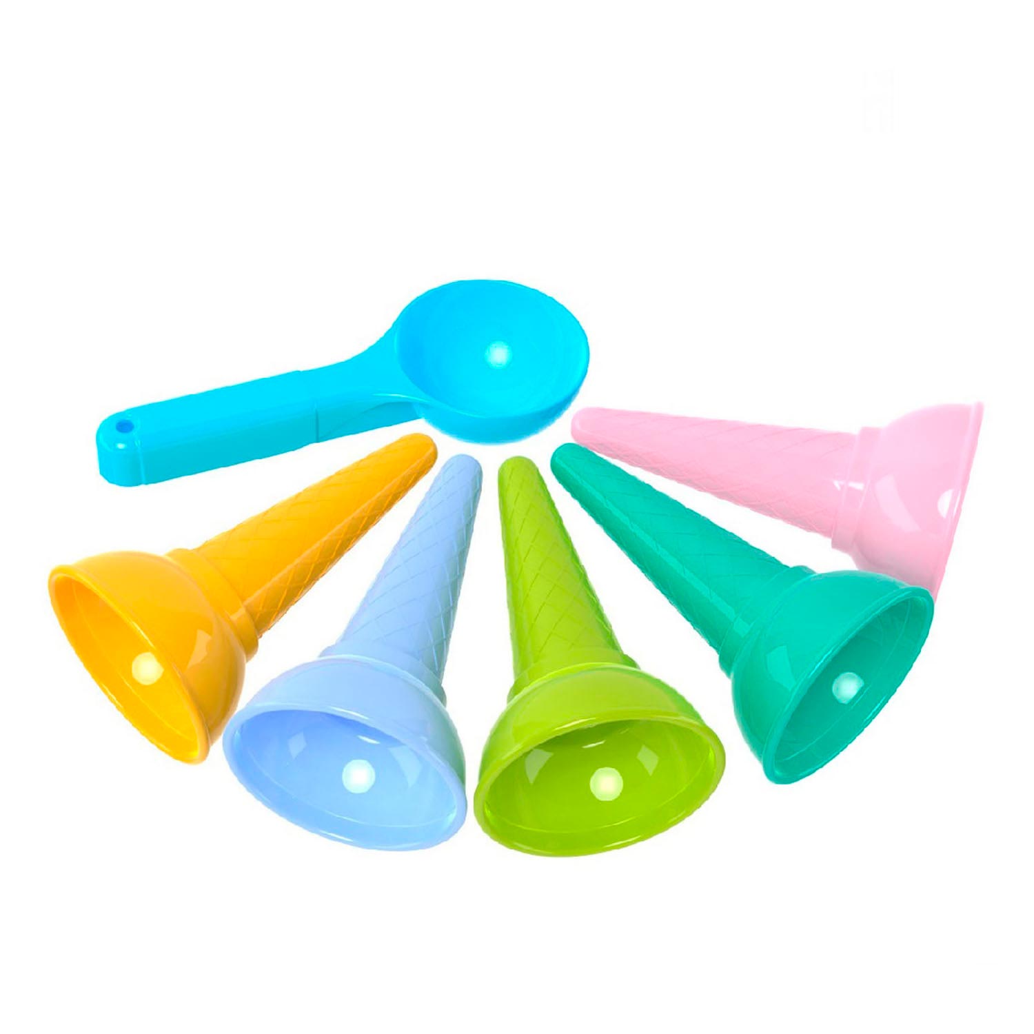 Sun fun zand speelset ijsjes, 6dlg – fietsaccessoires.nl