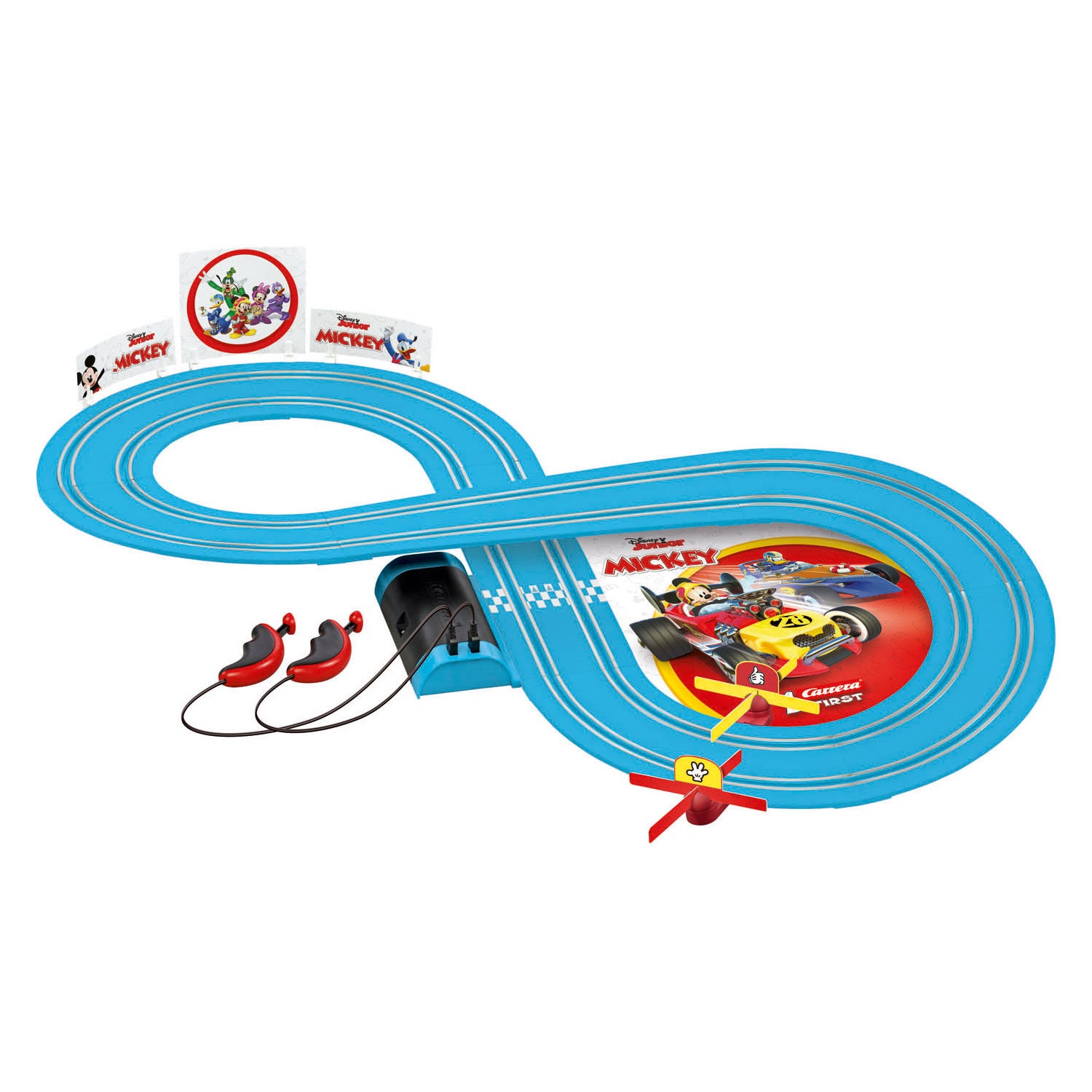 Carrera First Racebaan - Mickey's Fun Race – fietsaccessoires.nl