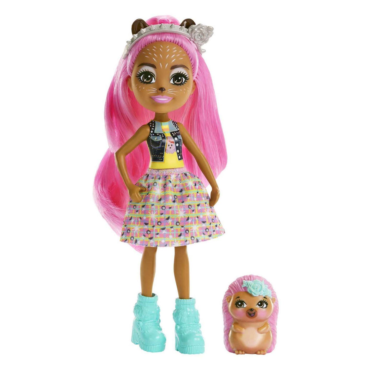 Mattel Enchantimals City Tails Pop Hensley Egel en Spiney ...