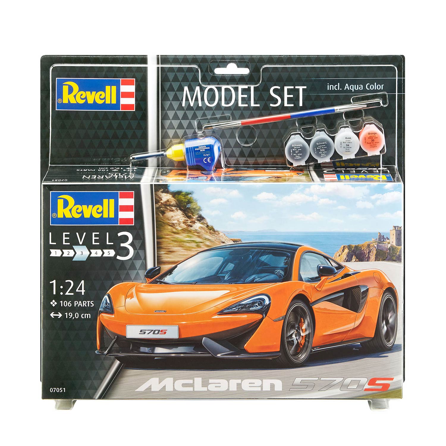 Revell model set - mclaren 570s – fietsaccessoires.nl