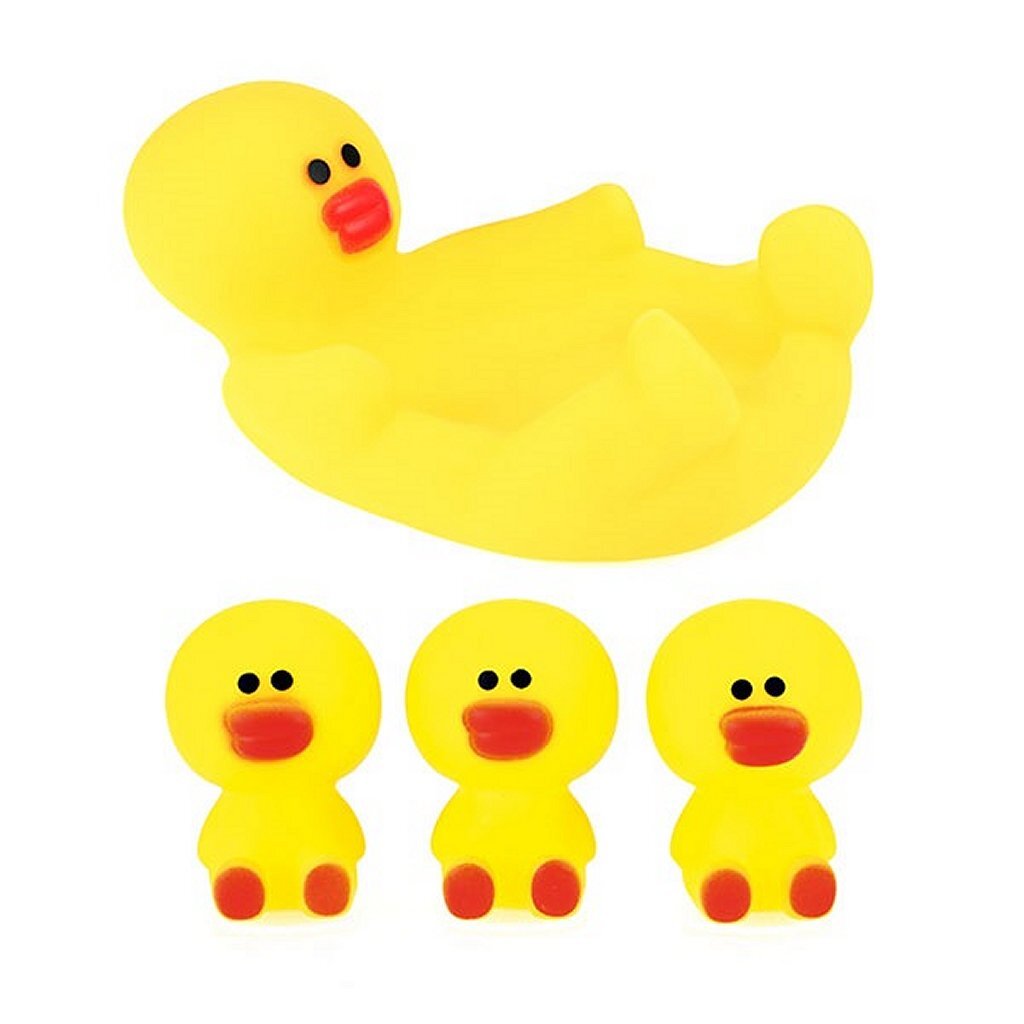Toi-toys little stars grote badeend met 3 kleine badeendjes ...