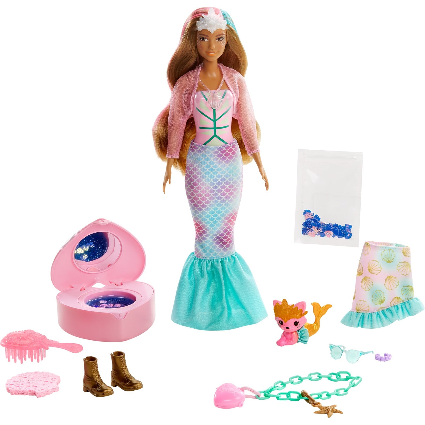 Mattel Color Reveal Fantasy Fashion Zeemeermin – fietsaccessoires.nl