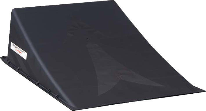 Urban street ramps Skate-ramp large launch zwart – fietsaccessoires.nl