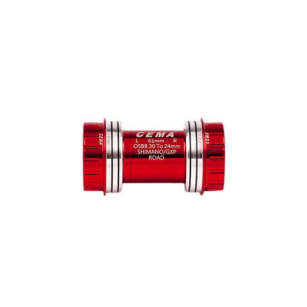CEMA Bracketas OSBB Interlock Shimano-RVS-Rood – Fietsaccessoires.nl