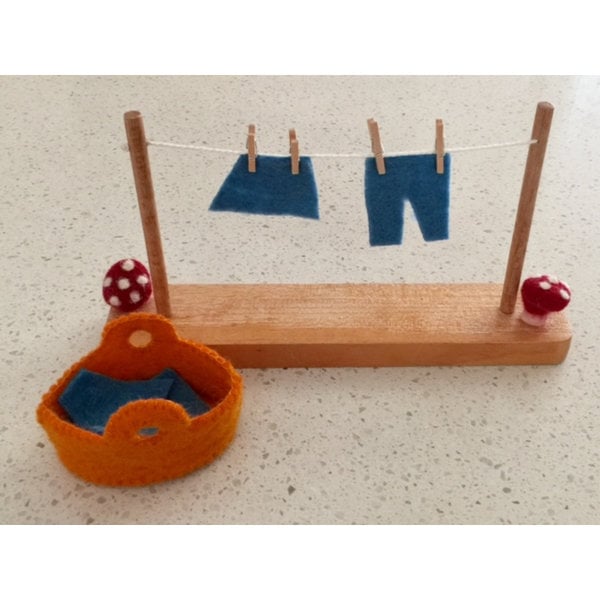 Papoose Toys Mouse House Washing Line Set/10pc – Fietsaccessoires.nl
